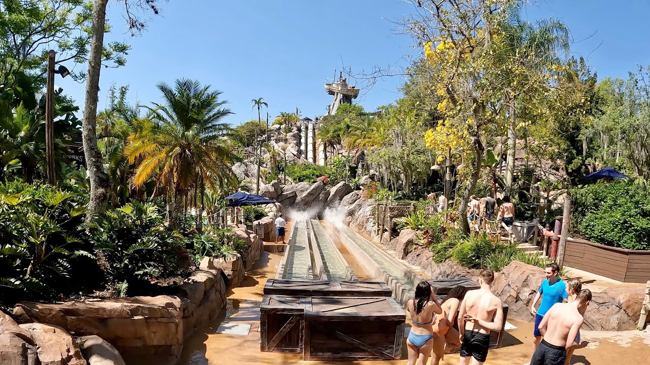 Humunga Kowabunga | Disney's Typhoon Lagoon Water Park - YouTube