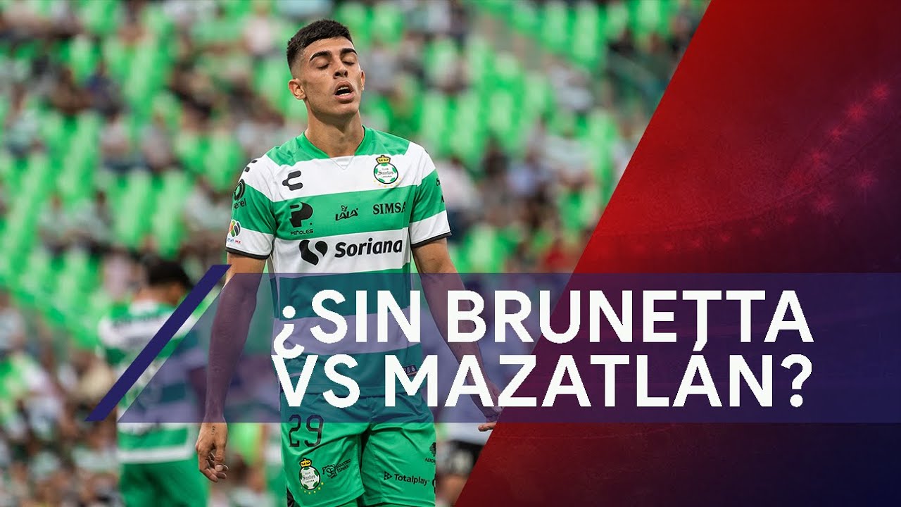 ¿Sin Juan Brunetta vs Mazatlán? - YouTube