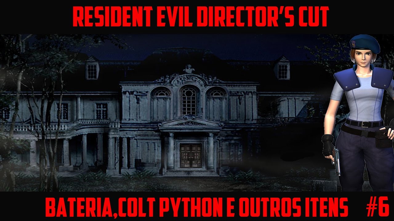 Resident Evil 1 Detonado (Jill) Parte 6 - Bateria,Colt Python e Outros ...