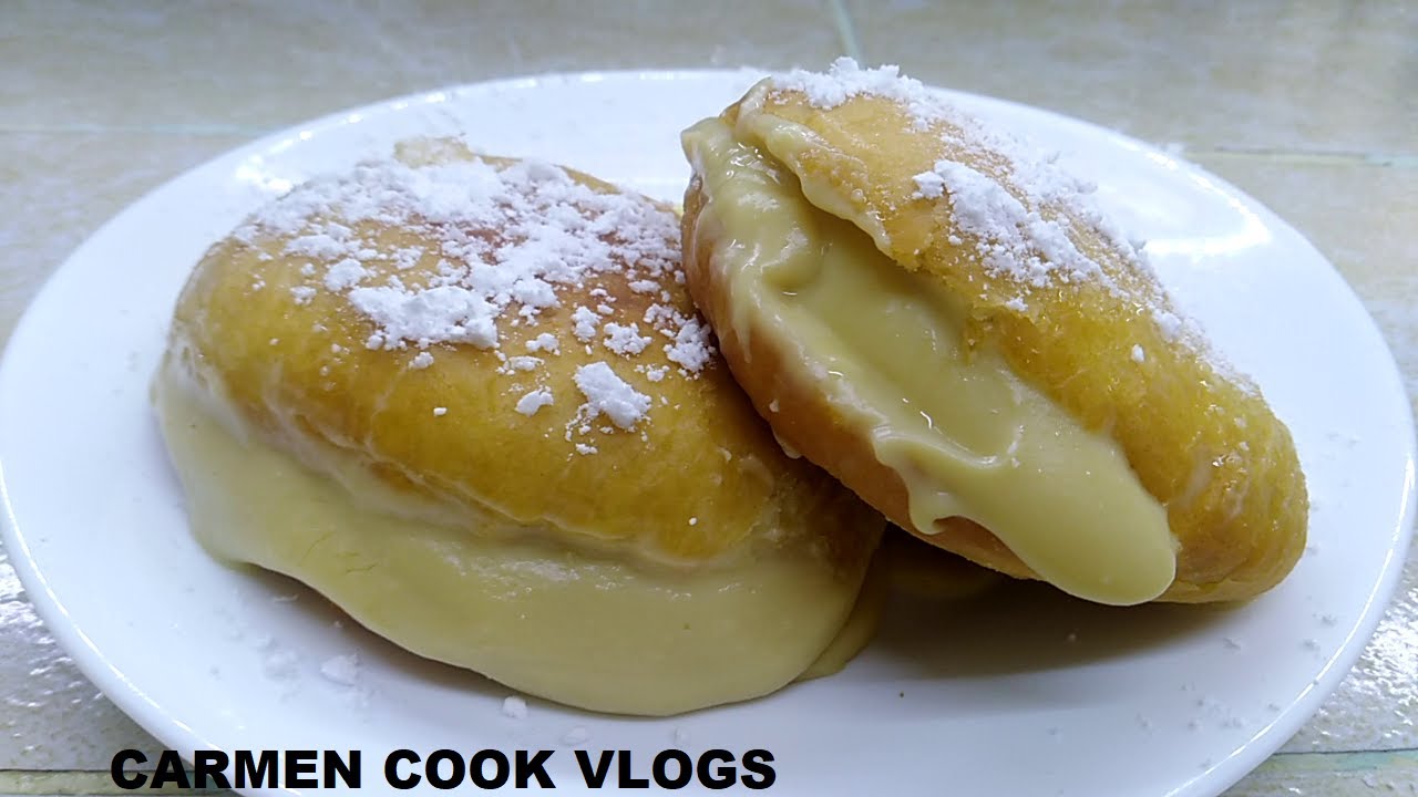 DONAS RELLENAS DE CREMA PASTELERA | #CarmenCookVlogs - YouTube
