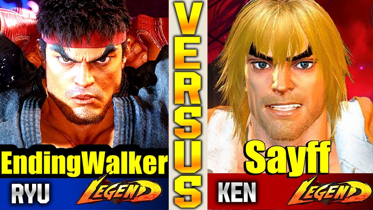 SF6 Ryu (EndingWalker vs Sayff) Ken High Level - YouTube