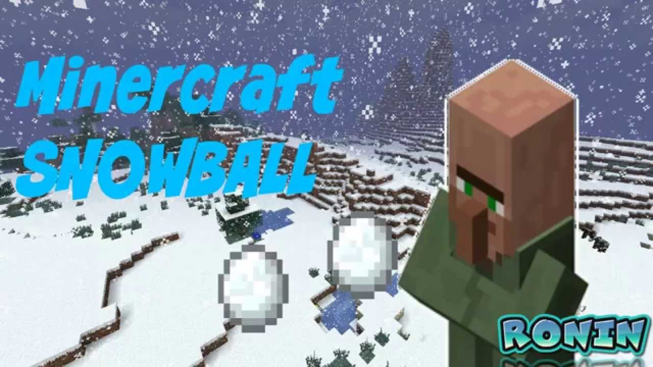 Minecraft Snowball / Minecraft Grudvanje (ANIMACIJA) - YouTube