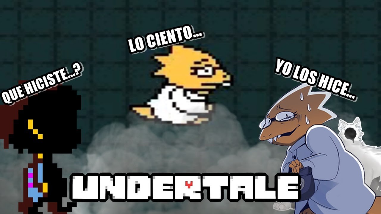 EL OSCURO SECRETO DE ALPHYS... #16 - YouTube