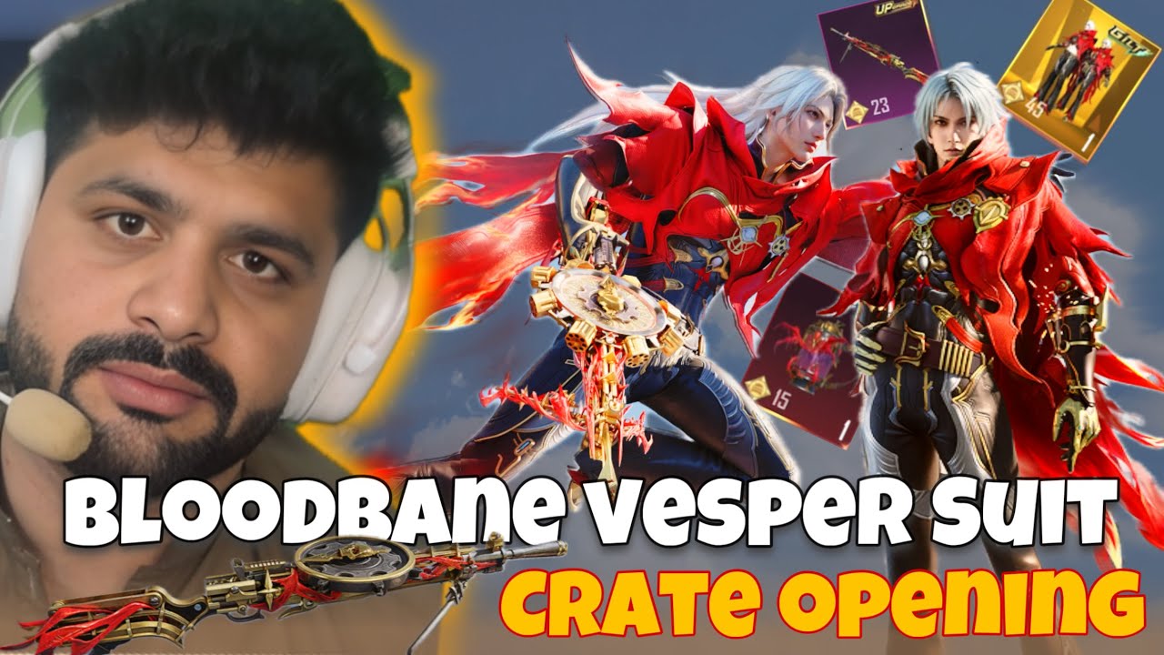 15000$ Bloodbane Vesper Suit Crate Opening 😍| New Ultimate Suit Set 💀 ...