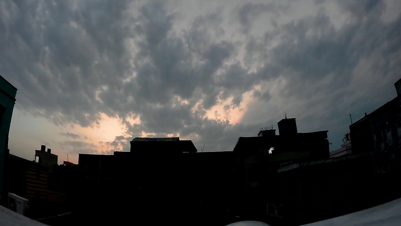 Sunset Timelapse Kolkata - YouTube