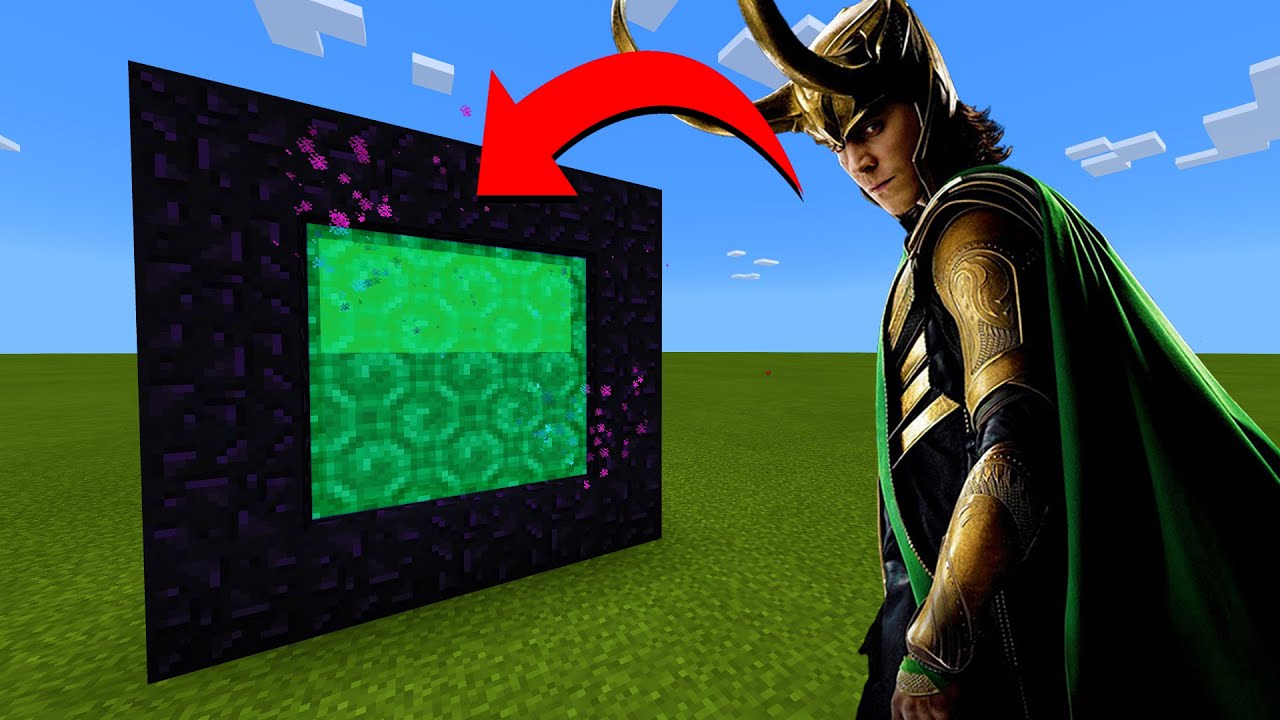 How To Make A Portal To The Loki Dimension in Minecraft! - YouTube