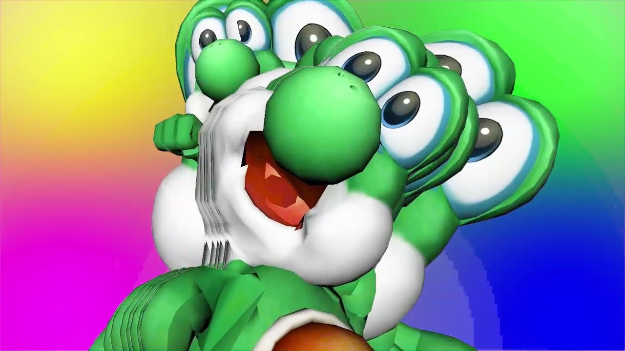 +1 Yoshi Dance every 1 seconds - YouTube