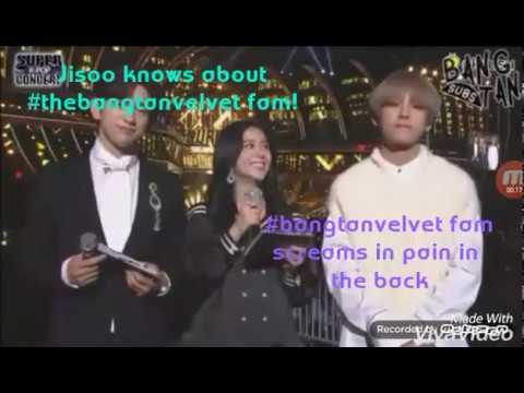 Jisoo Knows! (About the BangtanVelvet fam)