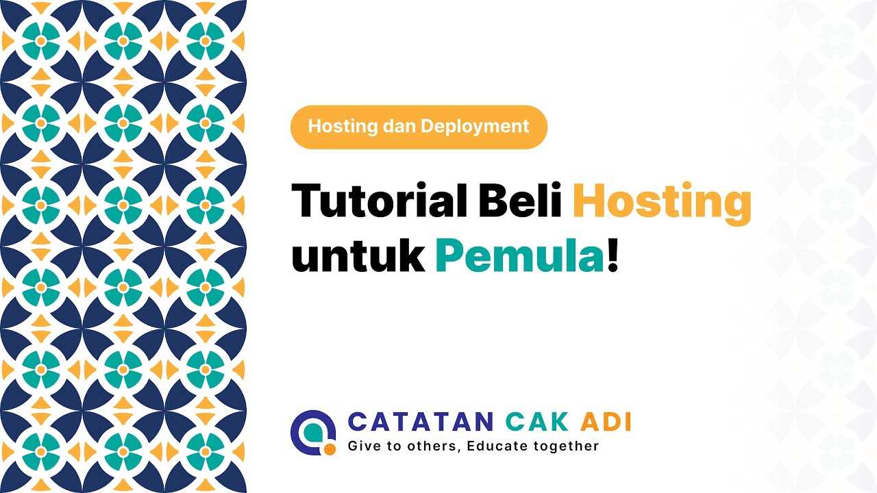 Tutorial Beli Hosting untuk Pemula! - YouTube