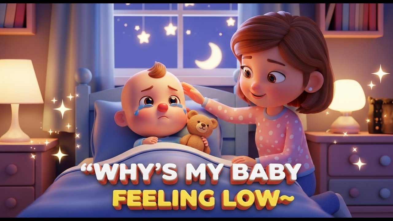 "Why’s My Baby Feeling Low | Cute Comfort Song for Kids | Get Better ...