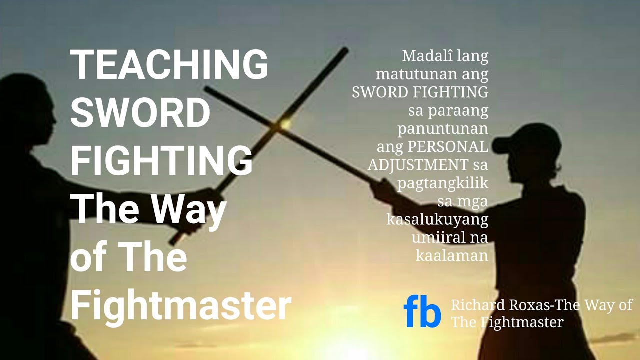 TEACHING SWORD FIGHTING The Way of The Fightmaster #intellectual # ...