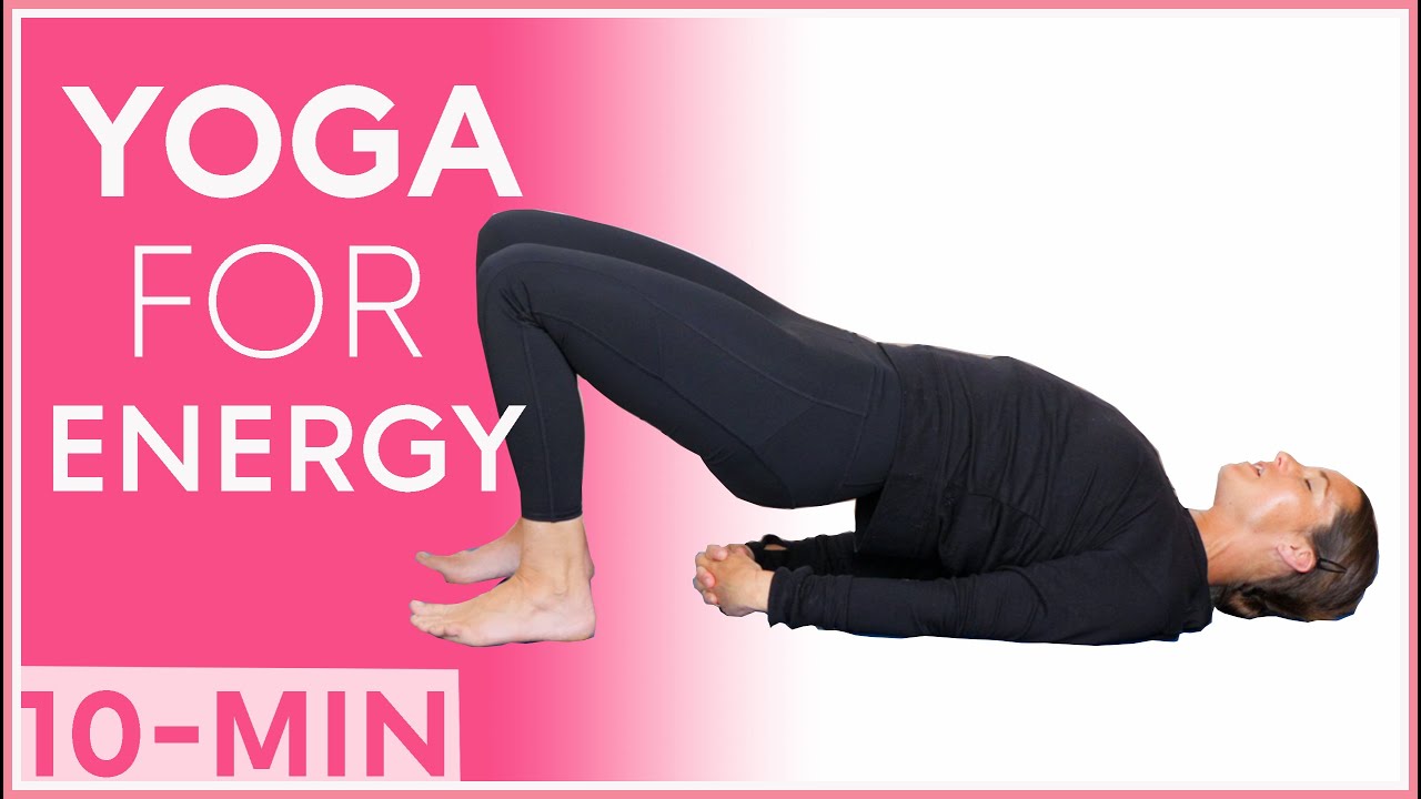 Yoga For Energy | Quick 10-Min Breath Focused Flow - YouTube