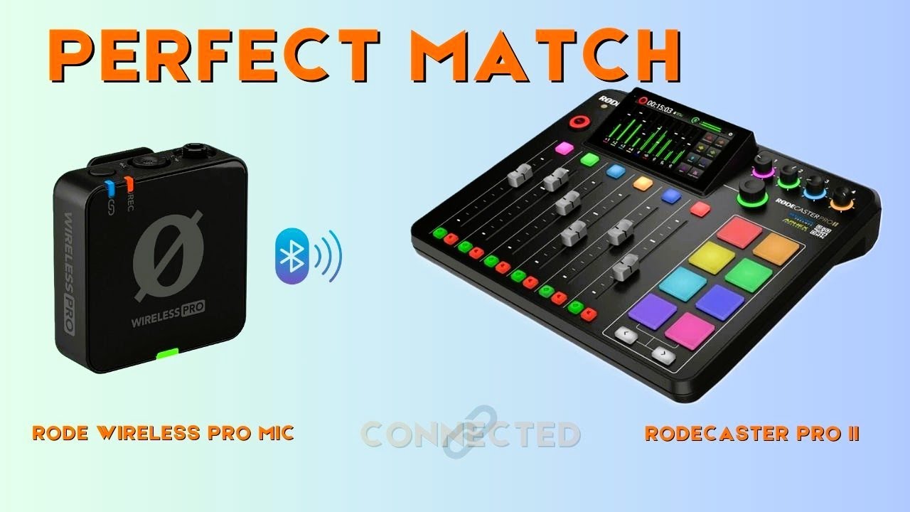 How To Pair/Connect the Rode Wireless Pro with The Rodecaster Pro II ...