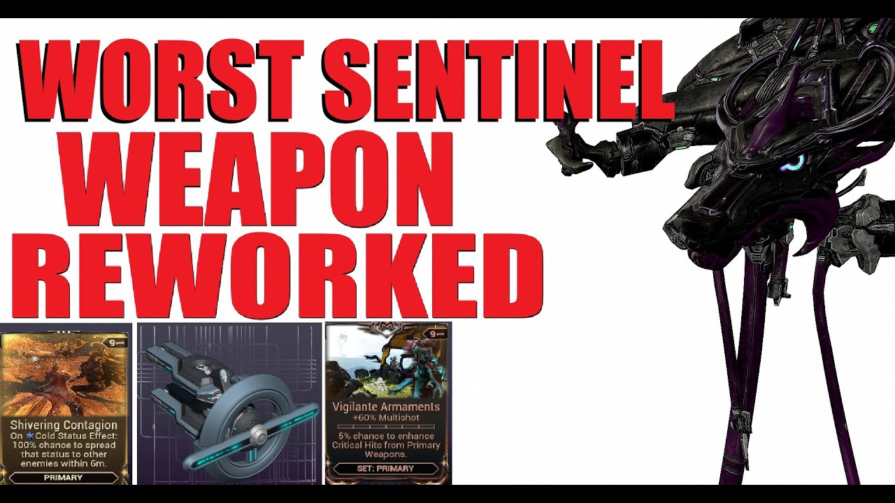 Did You Forget About This REWORKED UNIQUE Sentinel Weapon In Warframe ...