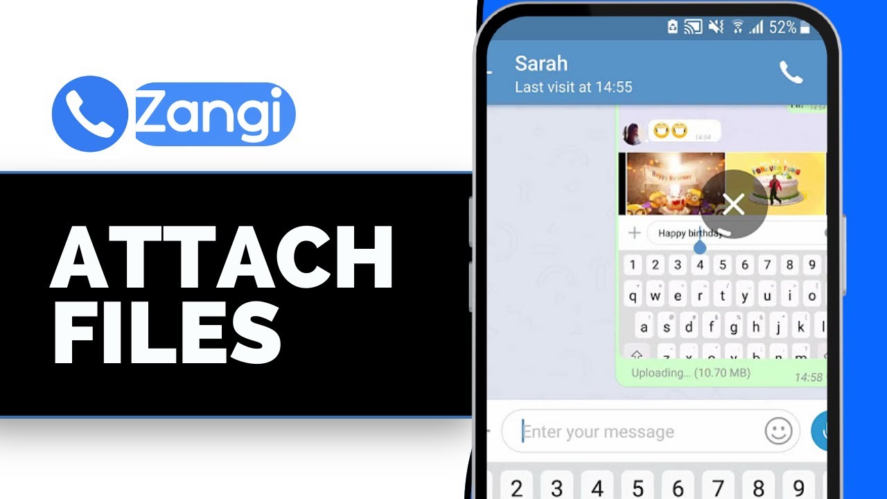 How to Attach Files on Zangi (Full Guide) - YouTube