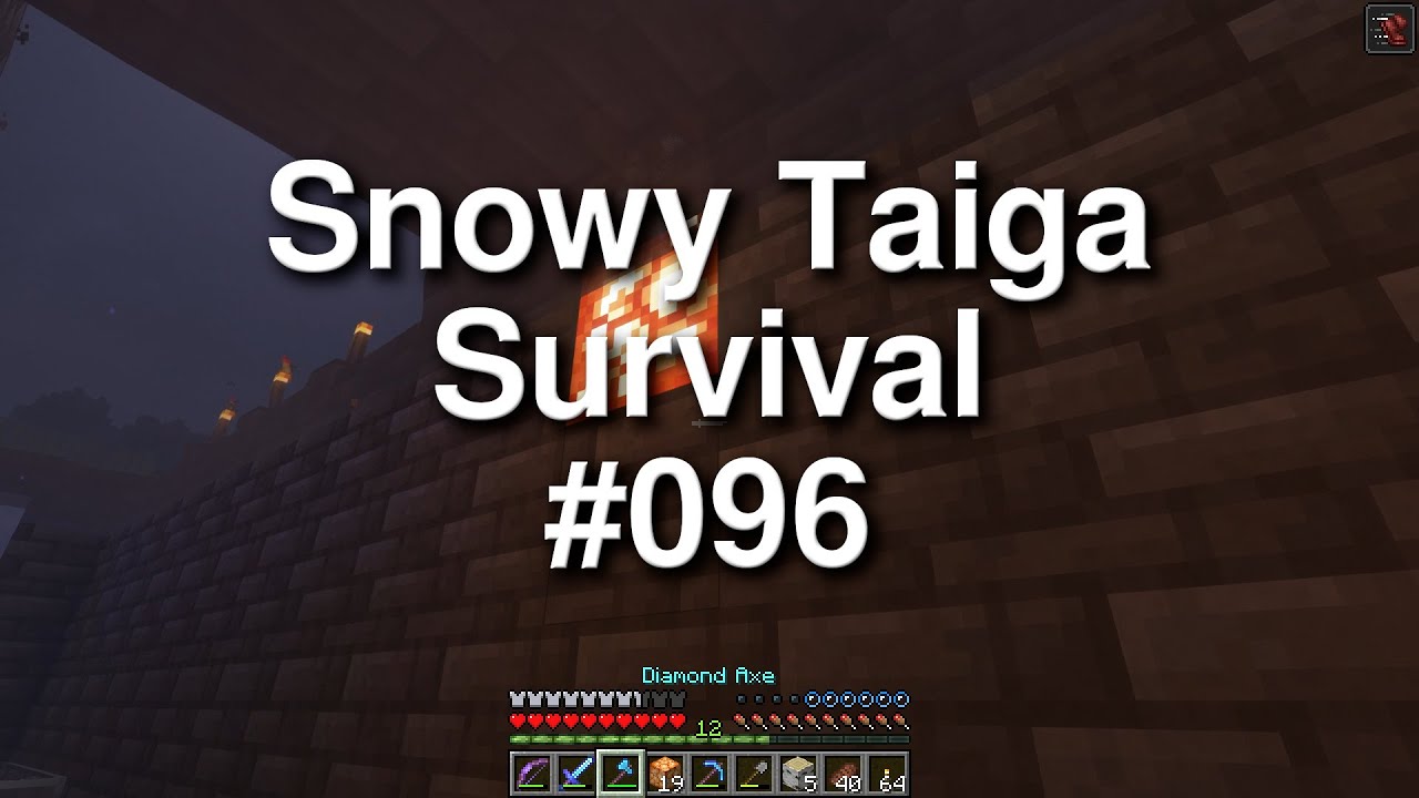 Minecraft Snowy Taiga Survival - #096 - YouTube
