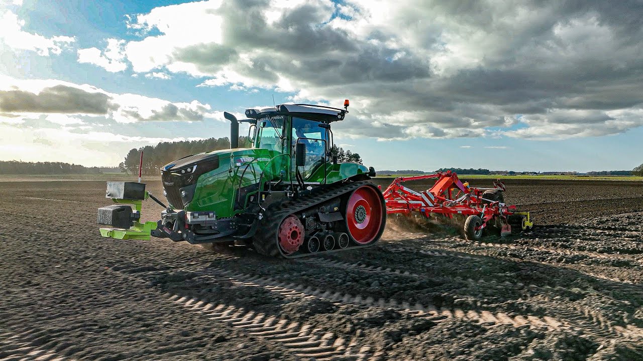 Fendt 940 Vario MT & Pottinger Synkro 6030 (4K) - YouTube