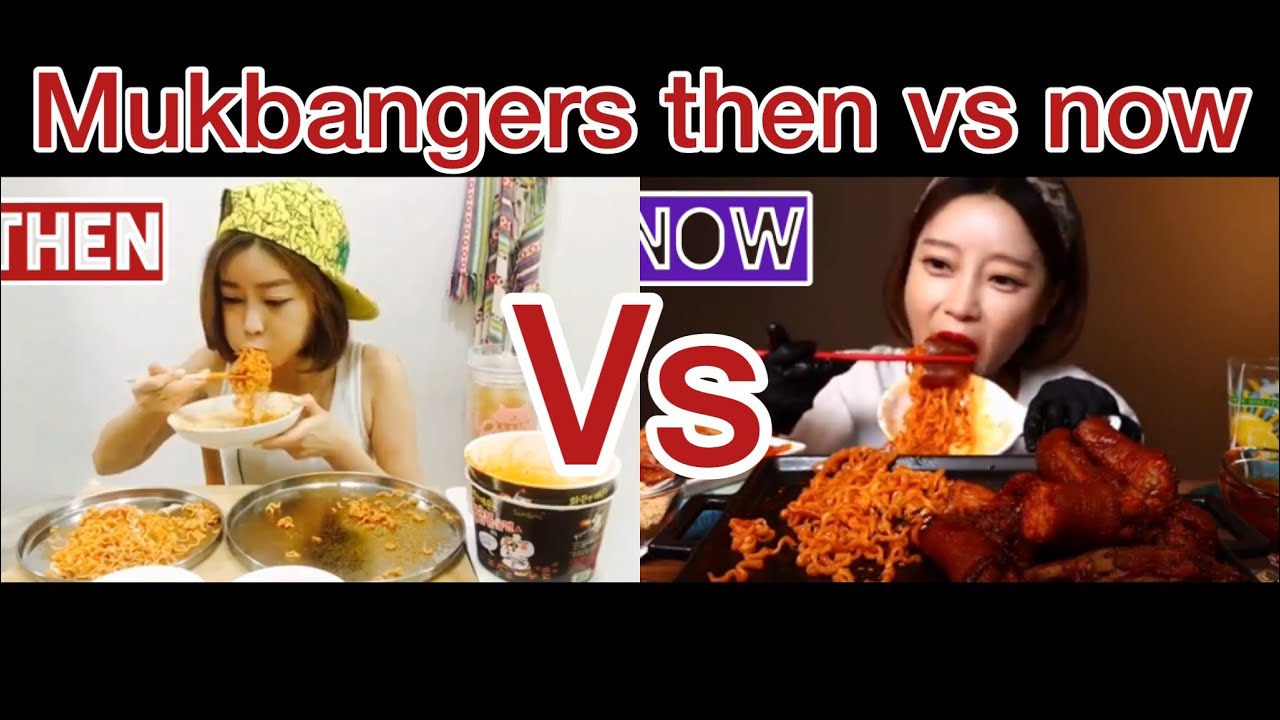 FAMOUS Mukbangers THEN Vs NOW 🔥🥵 | MUKBANG ASMR - YouTube