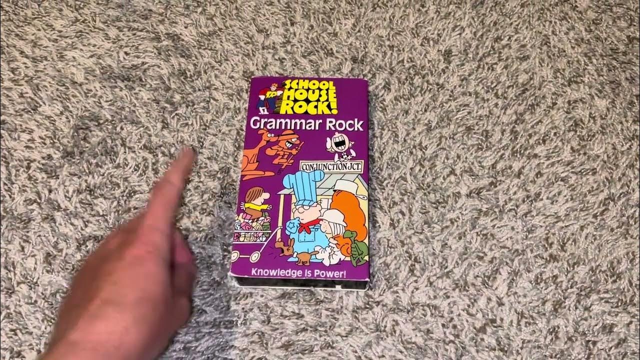 Schoolhouse Rock: Grammar Rock 1995 VHS Overview (Version #1) SP Mode ...