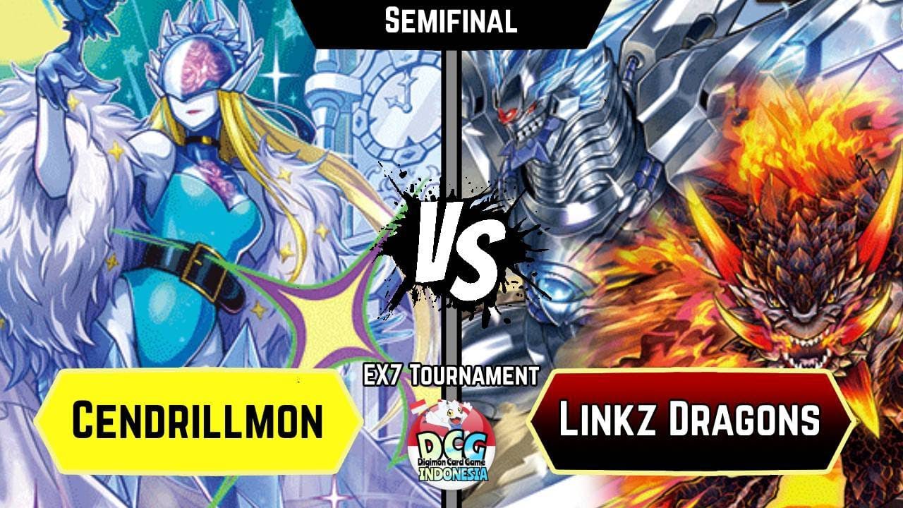 Digimon Rumble EX7 Cendrillmon vs Dragon Links - YouTube