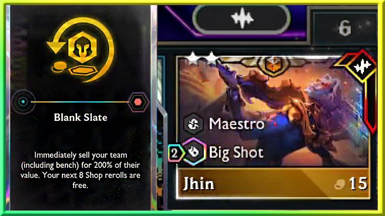 I Sold My Board to Find Headliner Jhin on 4-2! Blank Slate is Insane ...