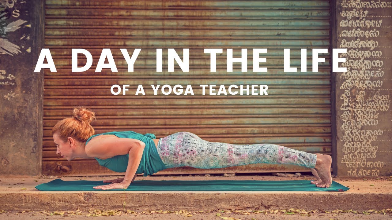 A day in the life of a yoga teacher - YouTube