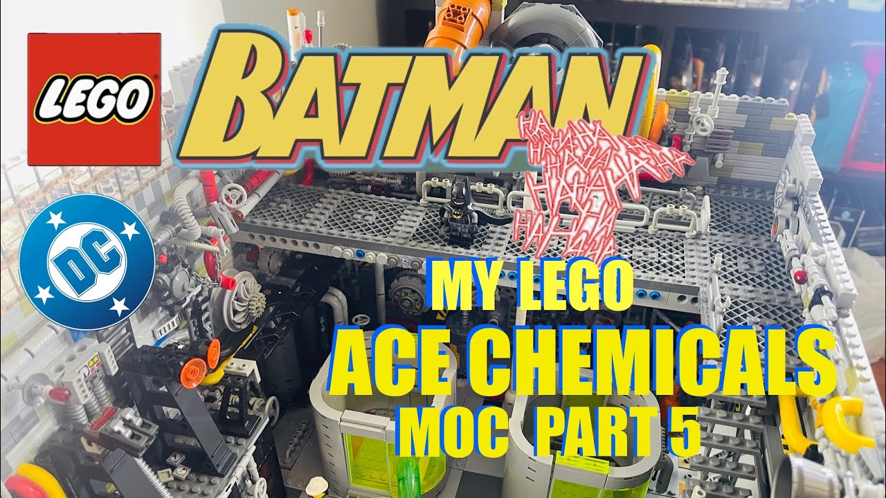 THE BEST LEGO DC MOC I'VE EVER BUILT!!! | FINISHING THE STAIRS!! MY ...