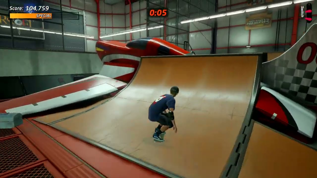 Tony Hawk's Pro Skater 2, The Hangar, Sick Score - YouTube