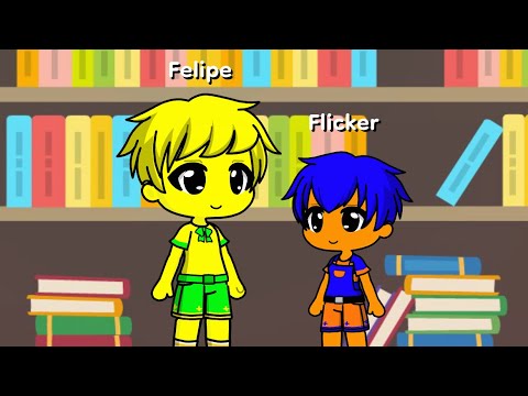 A day in the life of Flicker and Felipe (Gacha Life short) 💙 - YouTube