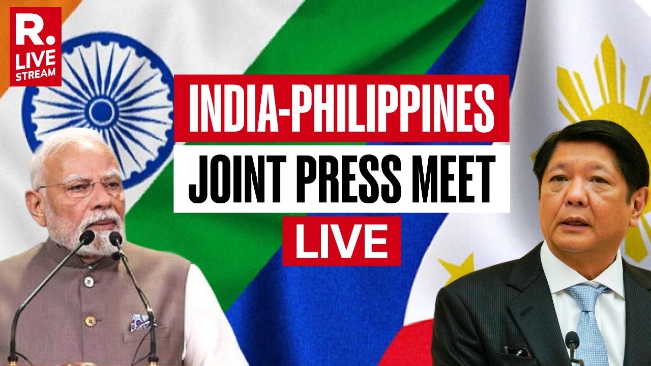 LIVE: PM Modi & Philippines President Marcos Jr. Attend Joint Press ...