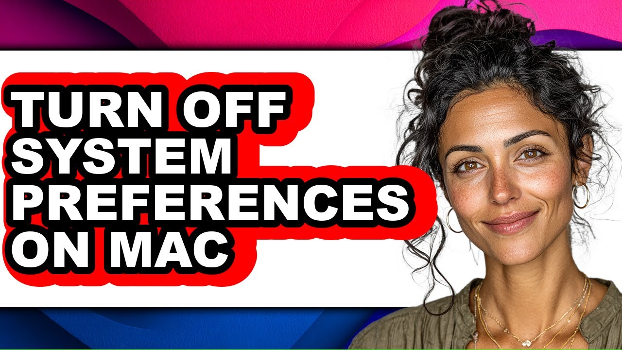 How to Turn Off System Preferences on Mac - Step by Step - YouTube