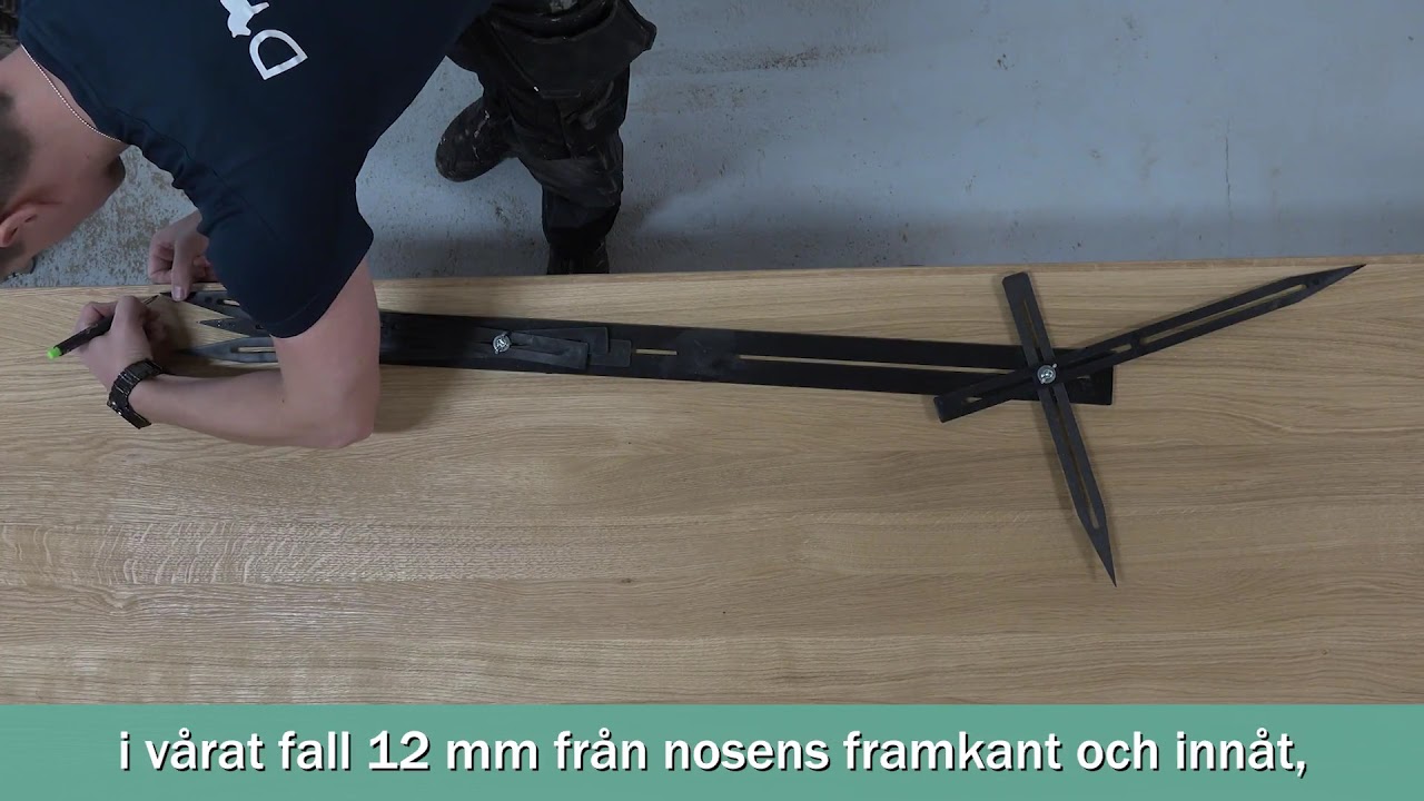 Sågning av plansteg för trapprenovering - trappbutiken.se - YouTube