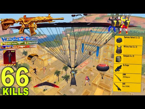 Wow!😍 NEW BEST LOOT GAMEPLAY with/ AWM+p90 🥵 Pubg Mobile