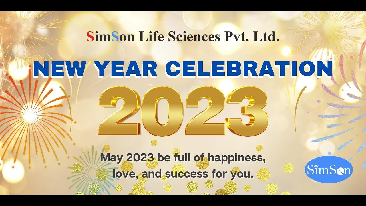 Simson Life Sciences Pvt.Ltd - New Year Celebrations 2023 - YouTube