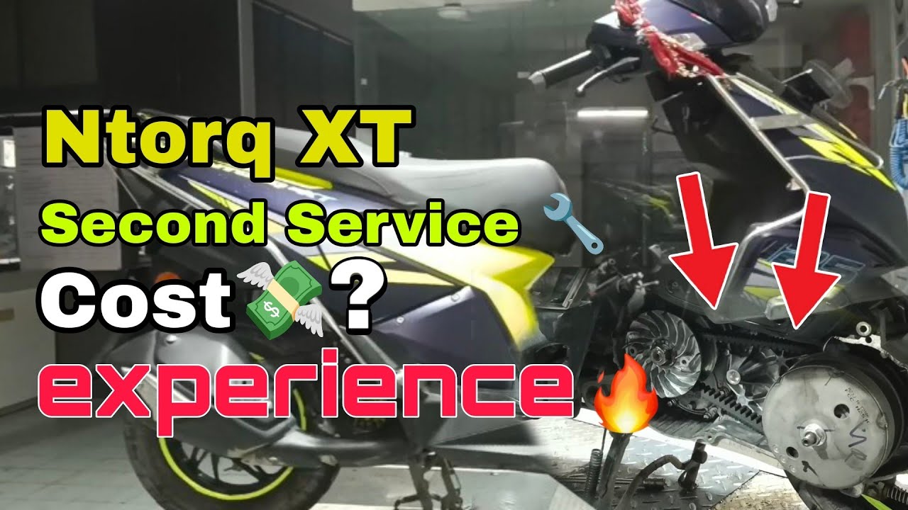 Second Service Of Ntorq 🔧 | Ntorq XT 💚 | Average And Cost ? 💸👀 | MG 78 ...