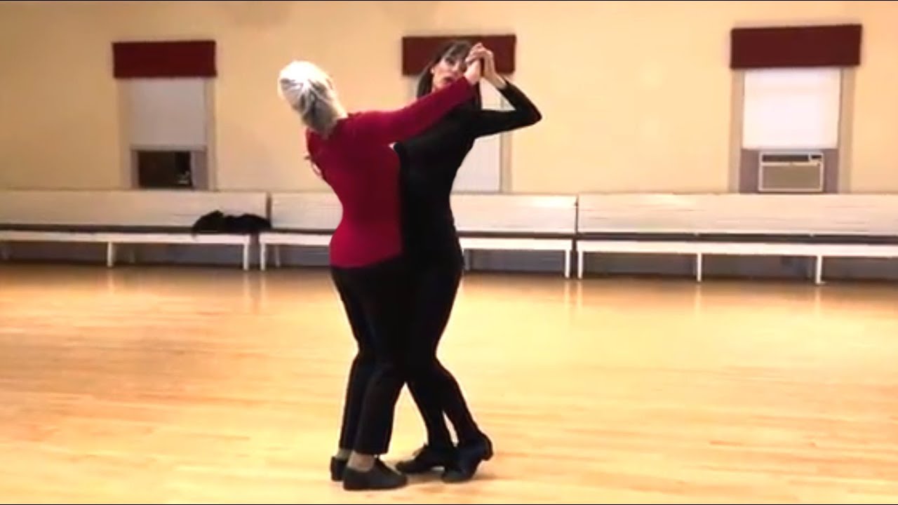 Viennese Waltz Natural Turns - YouTube