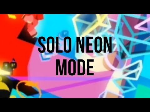 geometry defense solo neon mode - YouTube