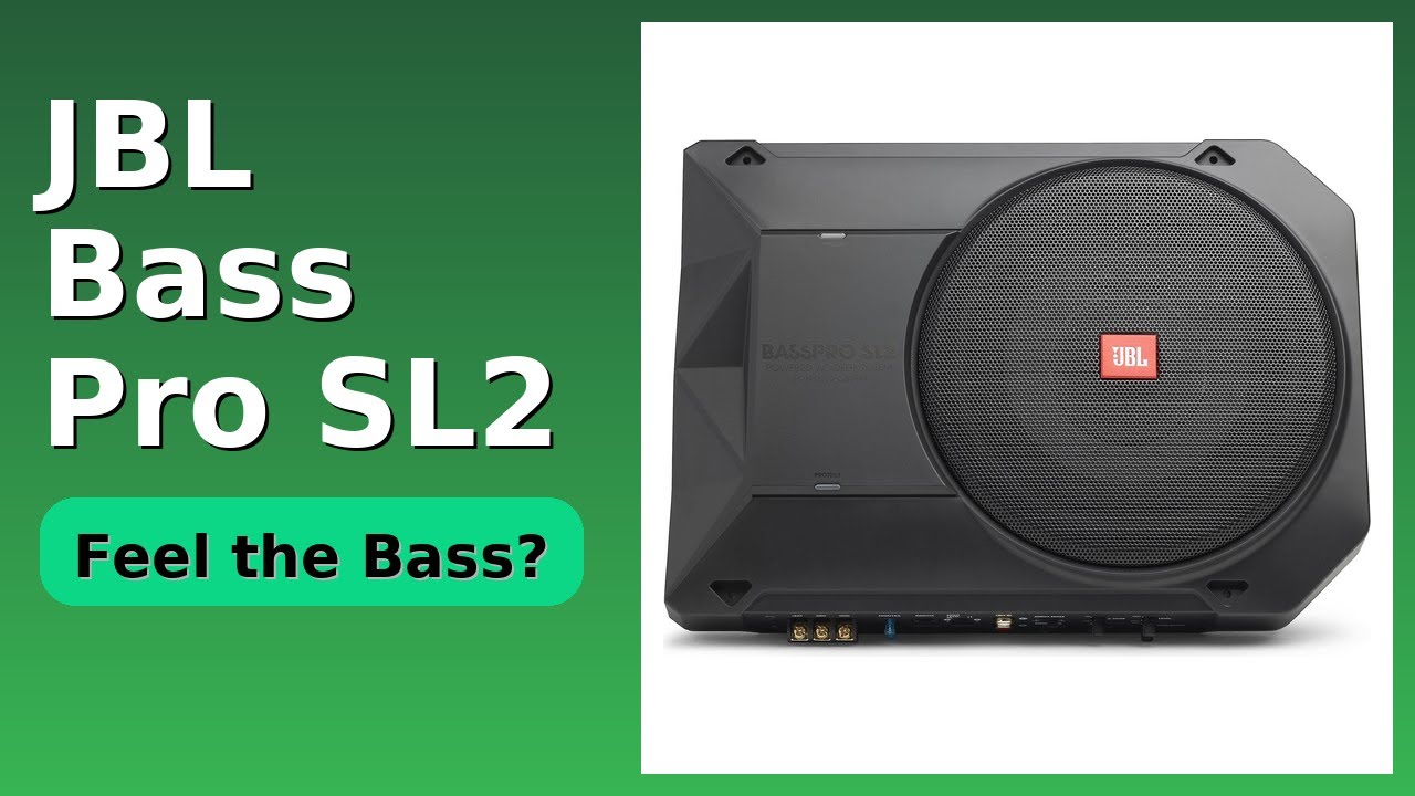 REVIEW (2026): JBL Bass Pro SL2. ESSENTIAL details. - YouTube