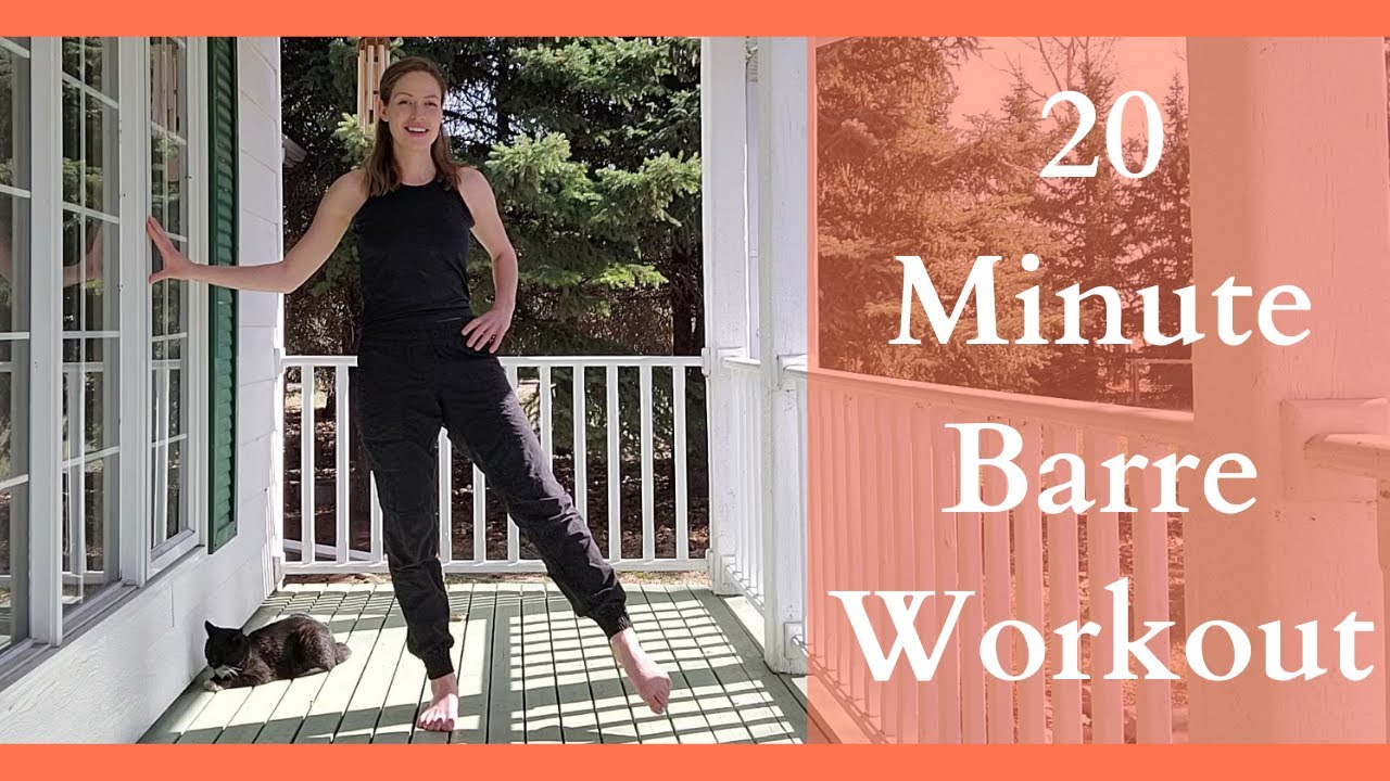 20 Minute Outdoor Barre Workout (standing exercises only) - YouTube