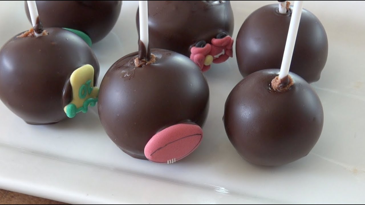 'TIM TAM' CAKE POPS - Nicko's Kitchen - YouTube
