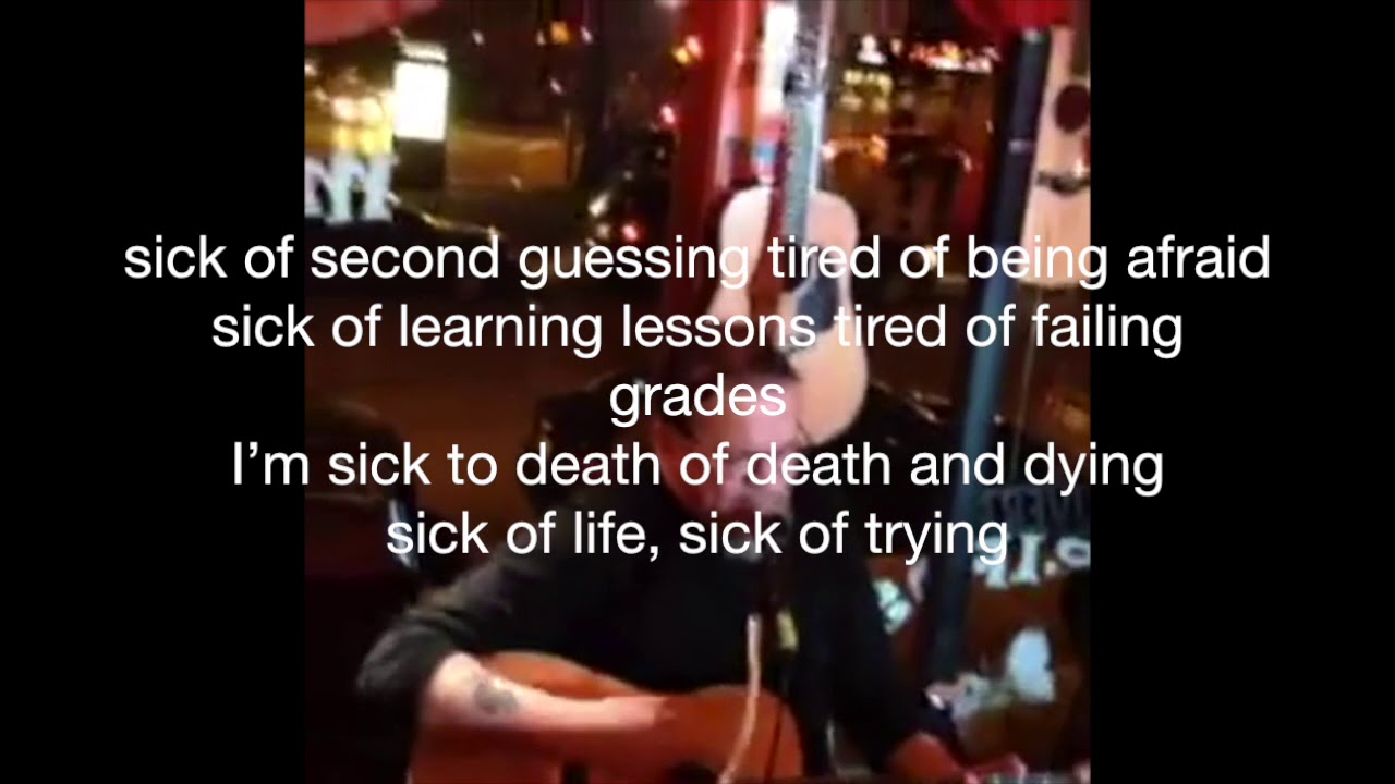 Sick To Death - YouTube