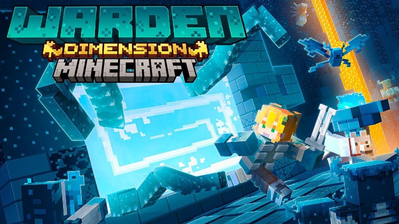 MAP WARDEN SERU BANGET – WARDEN DIMENSION – MINECRAFT PE 1.20 - YouTube