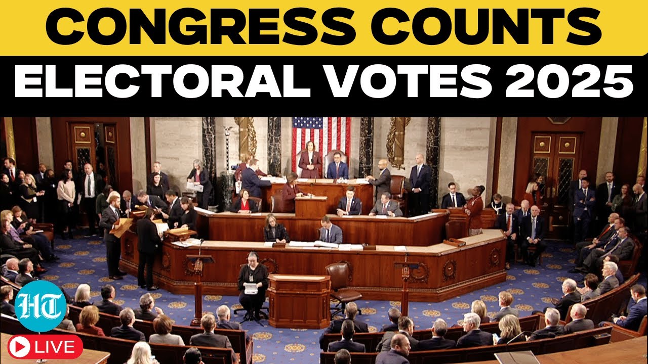 US Senate LIVE: Congress Counts The Presidential Election Results | US ...