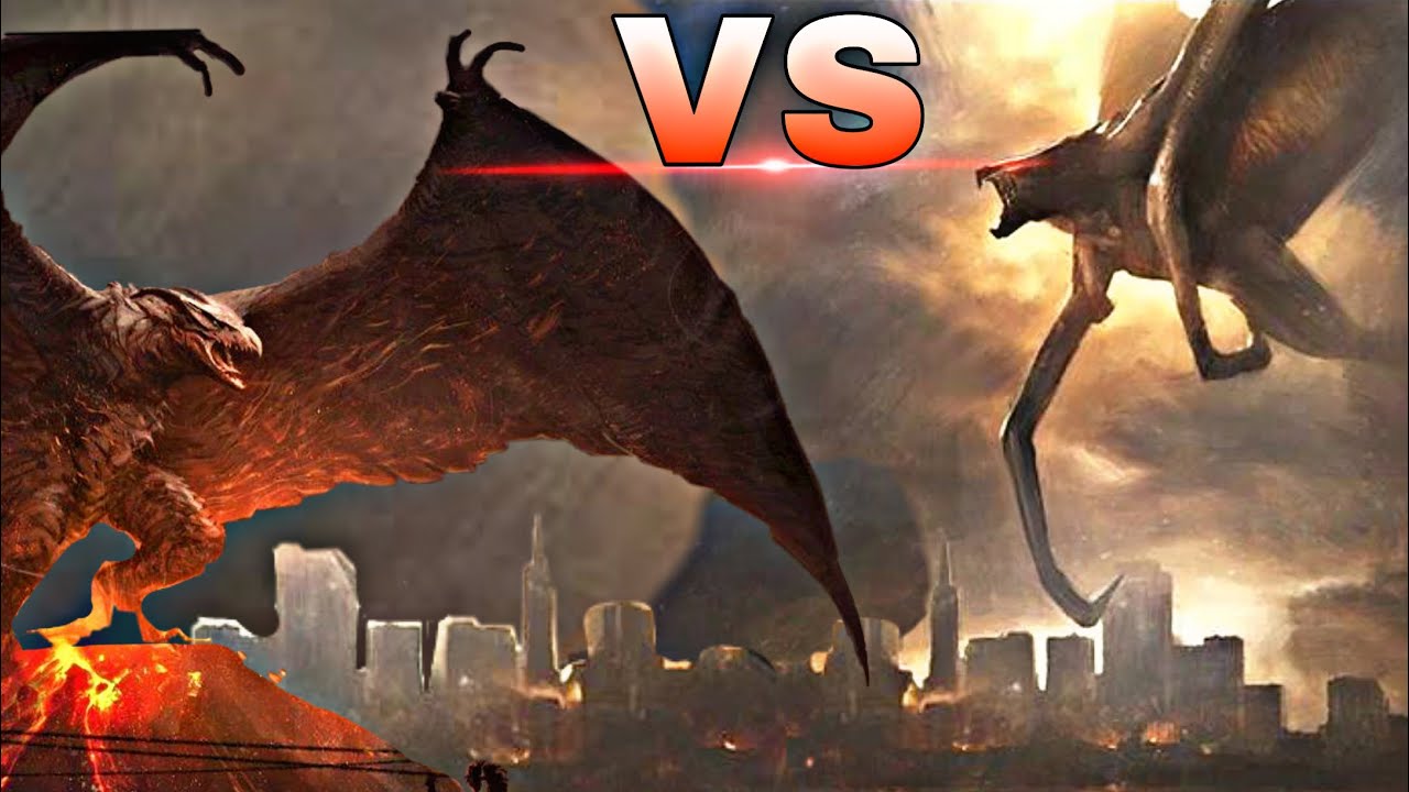 Rodan VS Male Muto - YouTube