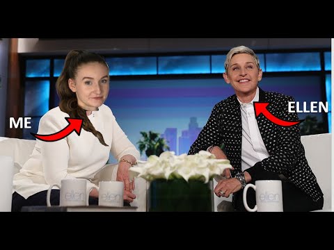 Ellen DeGeneres Interviews me!!* Answering your Questions - YouTube