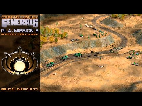 C&C Generals - GLA Mission 6 - Splinter Cell Controlled Region [Brutal ...