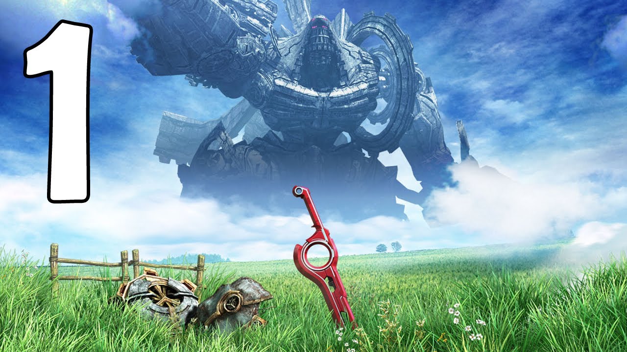 Xenoblade Chronicles - Movie Version -1- Bionis Vs Mechonis - YouTube