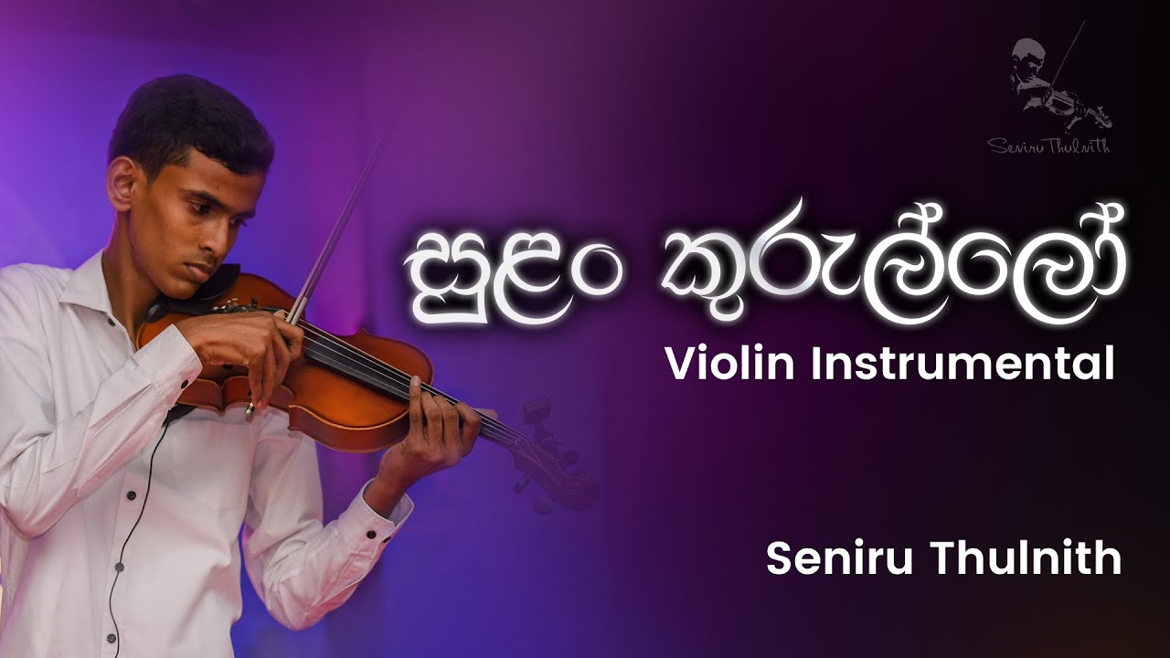 Sulan Kurullo | සුළං කුරුල්ලෝ | Violin Instrumental | Seniru Thulnith ...
