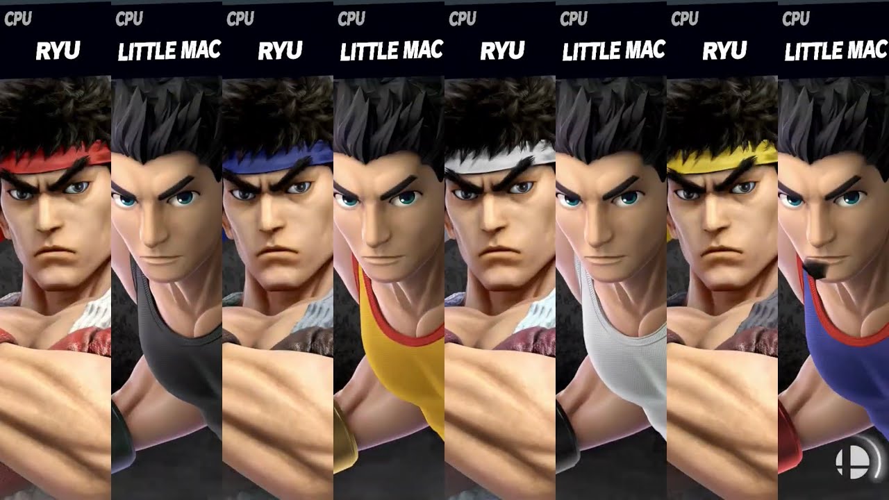 Super Smash Bros. Ultimate - Ryu & Little Mac Elimination Tournament ...
