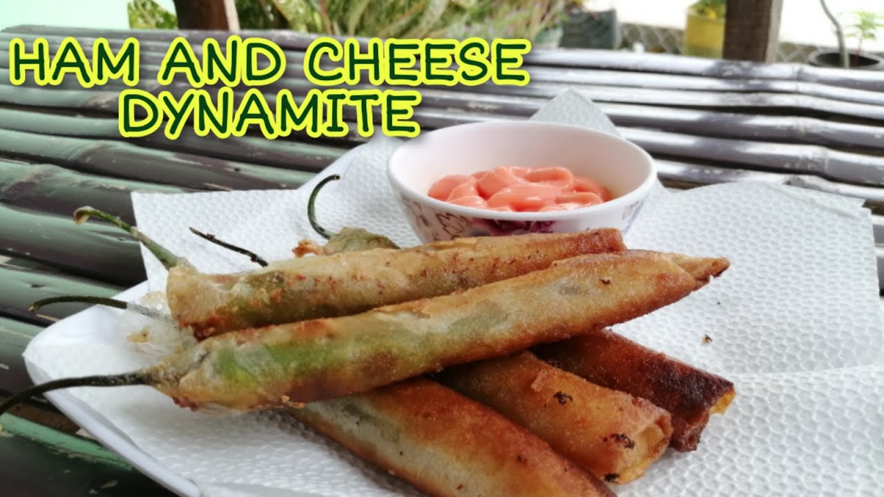 Ham and Cheese DYNAMITE 🌶️ | Spicy Chili Roll | lumpiang sili - YouTube